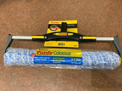Purdy Quick Connect 12"-18" Adjustable Paint Roller Frame + 18 ...