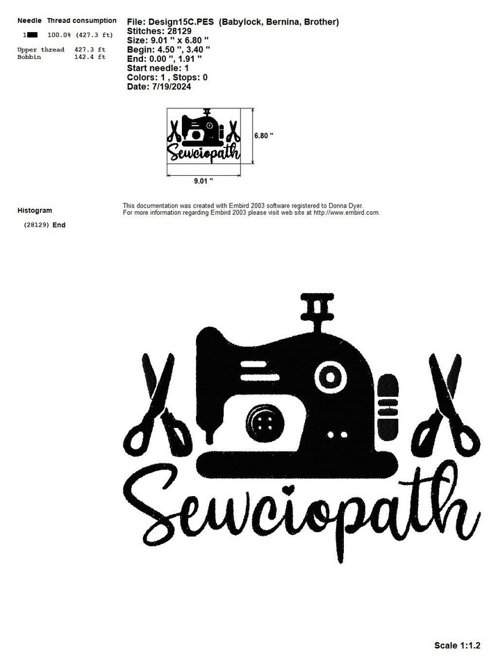 SEWING QUOTES EMBROIDERY MACHINE DESIGNS PES HUS JEF VP3 DST EXP USB | eBay