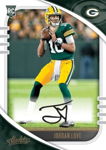 2020 Absolute Jordan Love Rookie Auto RC NFL Blitz Digital Card | eBay