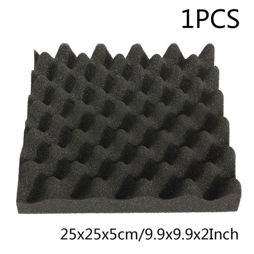 1Pcs 25x25x5cm Son Absorbeur Mousse ponge Bruit Isolation Barre Ktv ...