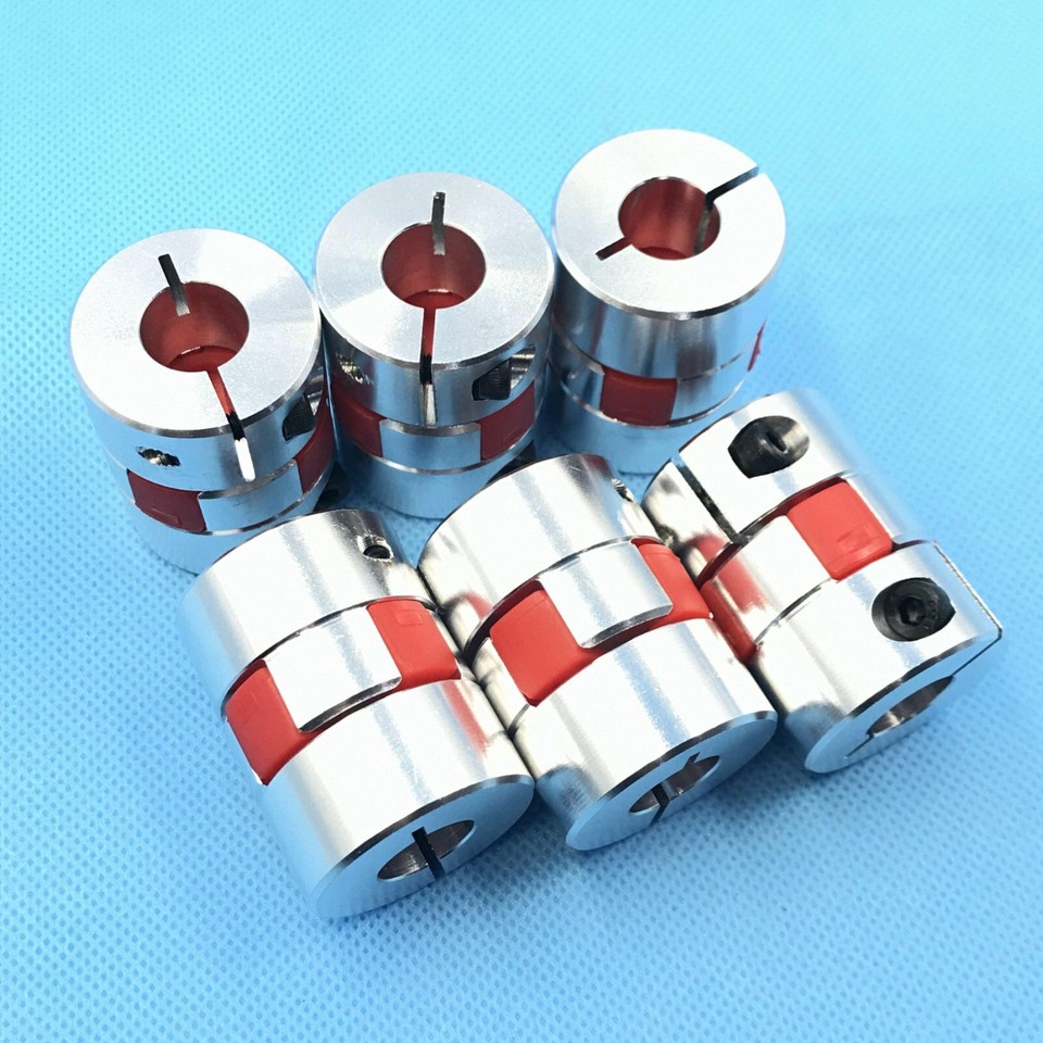6pcs BF 6.35mm*12mm Flexible Plum Coupling Shaft Couplers | eBay UK