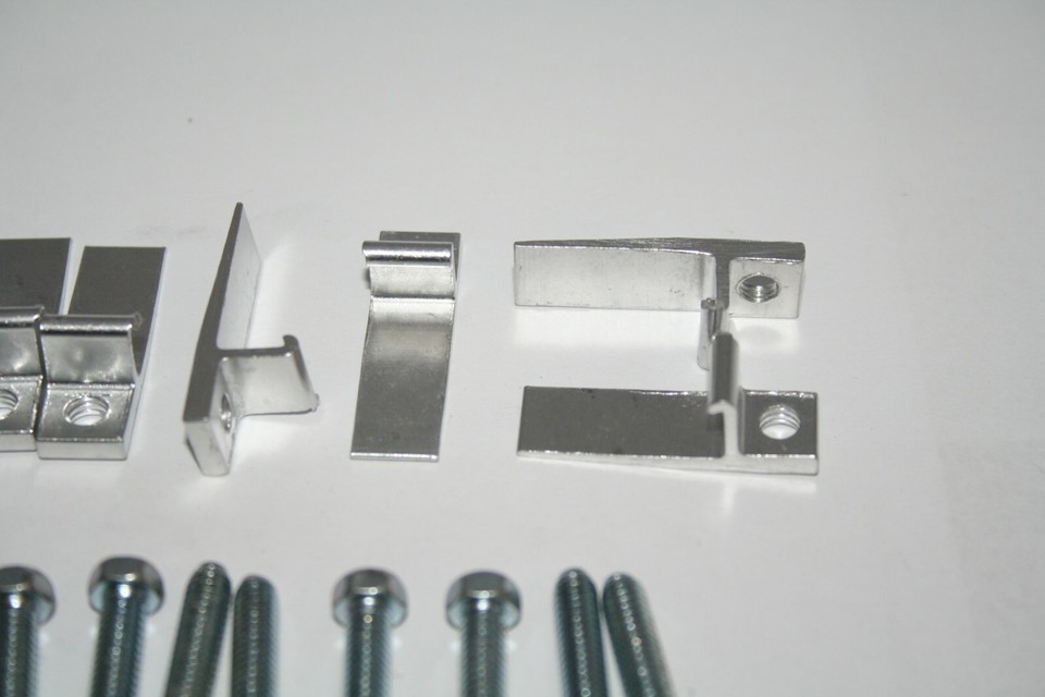 Sink Clips For Kitchen Sink 12 Pack Stainless Steel & Aluminum Mounting ...