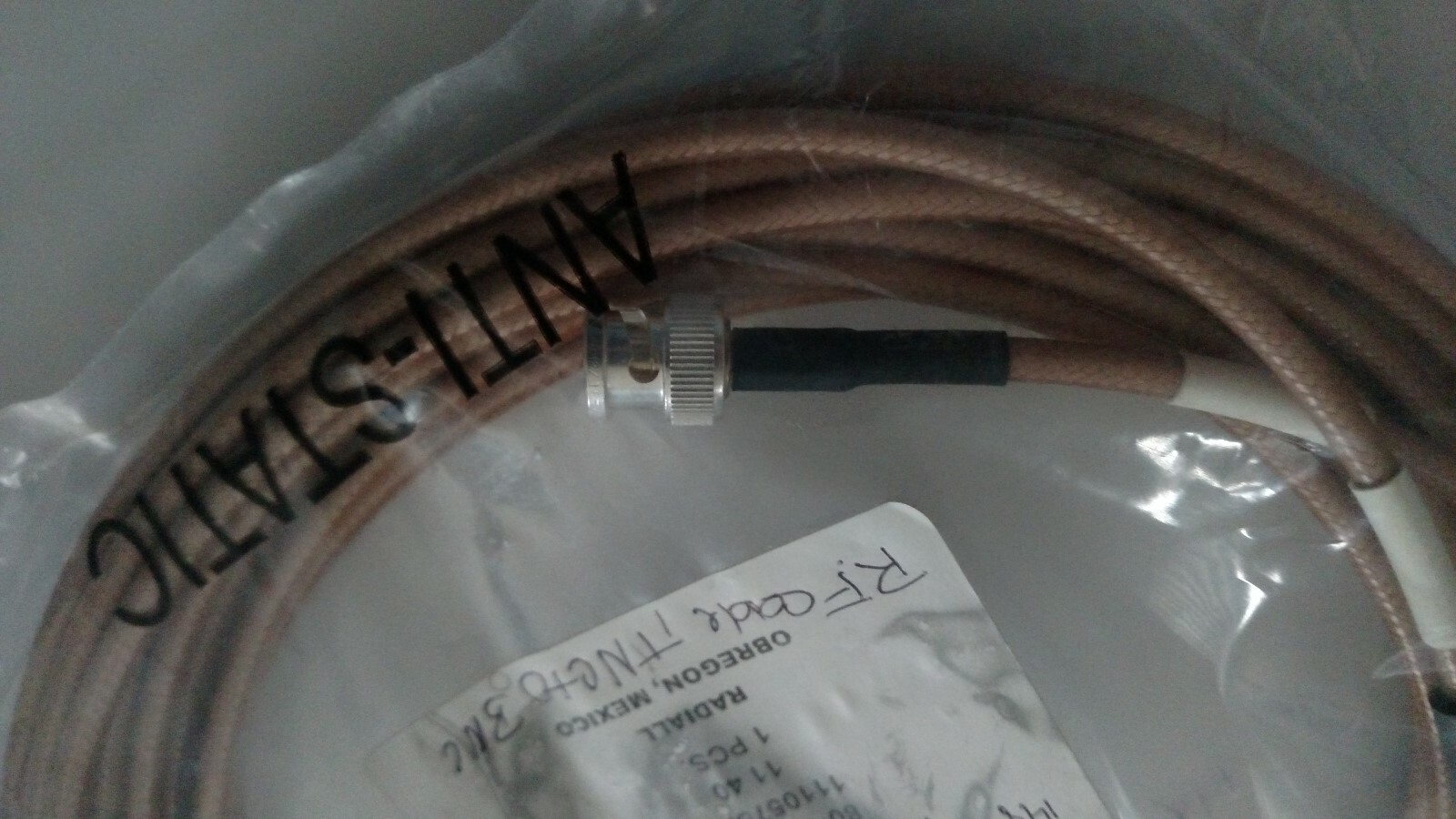 Harris RF Cable,25ft TNC Male Angle to BNC male PN# 12011-0120-A025 | eBay