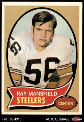 1970 Topps #107 Ray Mansfield Steelers Washington 6 - EX/MT | eBay