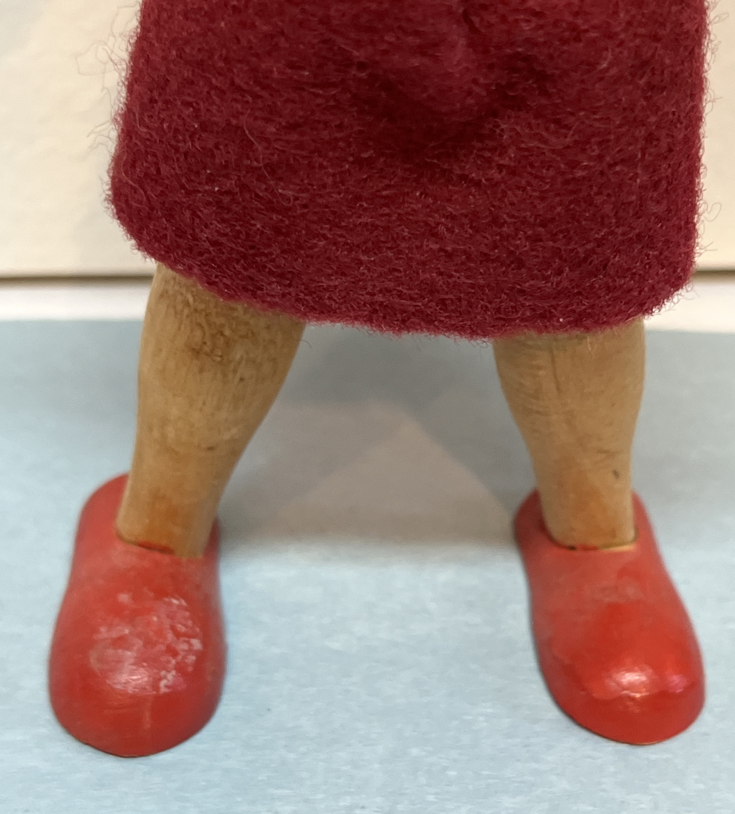 Vintage Polish Wooden Peg Joli Dolls - Set of 4 Folk Art Hand Painted ...