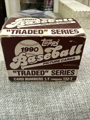 1990 Topps Baseball Traded Series Complete Set | eBay