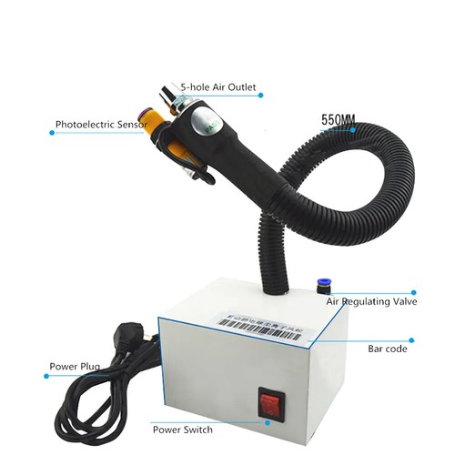 Electrostatic Eliminating Ion Air Gun Automatic Induction Static ...