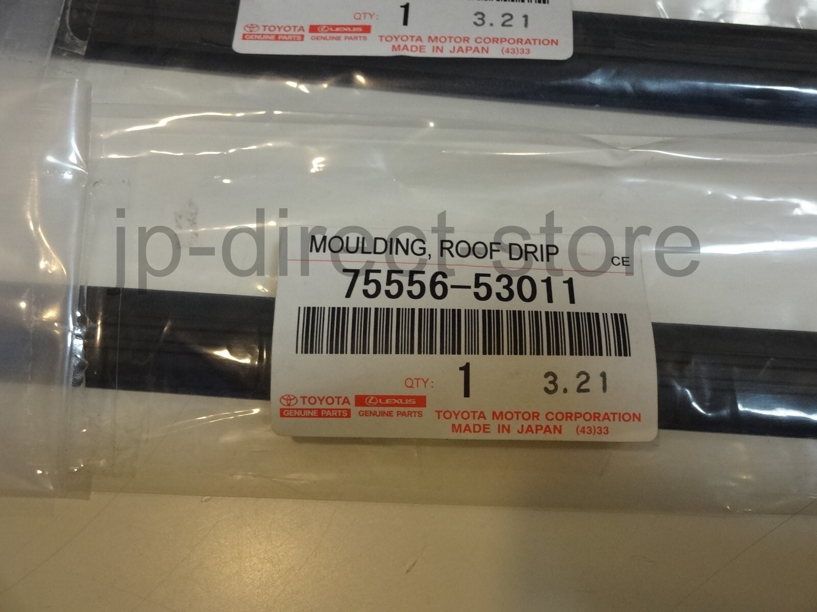 Toyota Altezza SXE10 GXE10 Lexus IS200 IS300 Roof Side Molding L+R Set ...