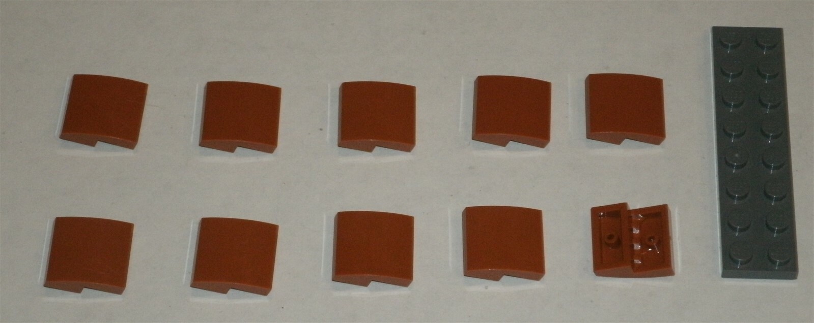 LEGO NEW 2x2x0.66 Dark Orange Slope Curved (10x) 6104344 Brick 15068 | eBay