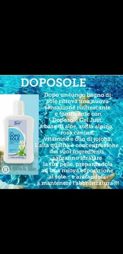 LINEA SOLARI JUST GEL DOPOSOLE - STELLA ALPINA E ALOE | eBay