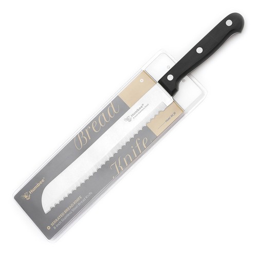 Humbee Chef, Stainless Steel Serrated Bread Knives 8/10/12 inch | eBay