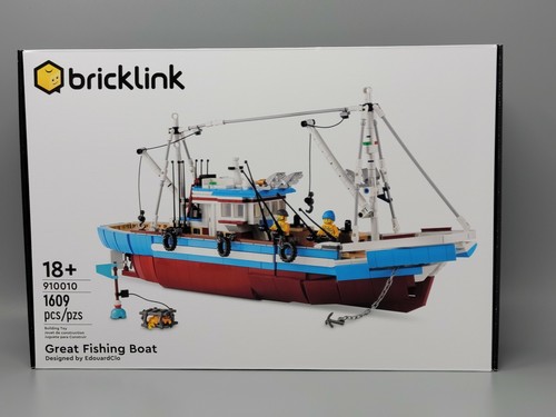 Lego Bricklink Designer Program Great Fishing Boat Set 910010 | Brand ...