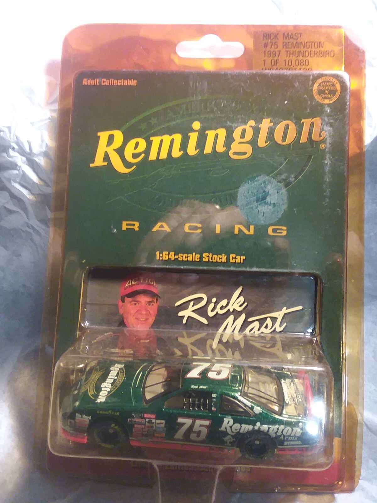 VINTAGE NASCAR ACTION 1997 #75 Rick Mast REMINGTON RACING 1:64 Diecast ...