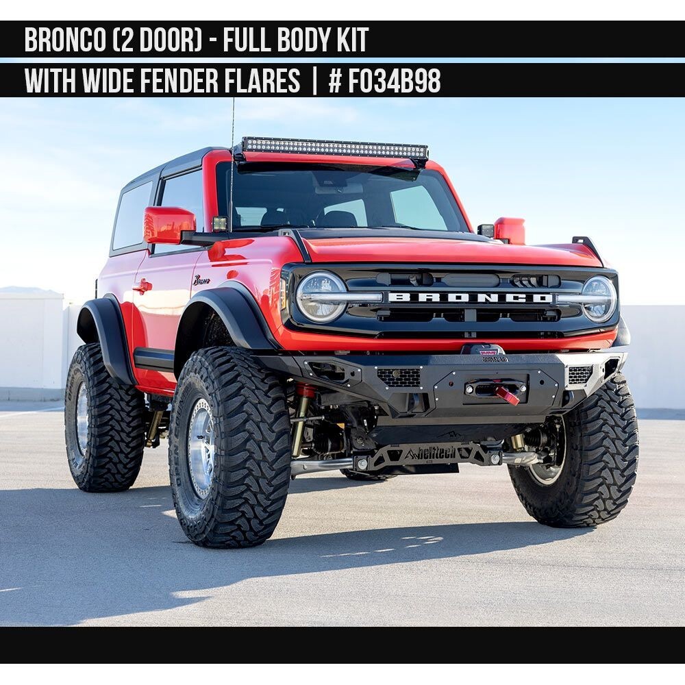 Raptor Conversion Bronco 2 2021 2025 Ford Bronco Complete Styling Kits