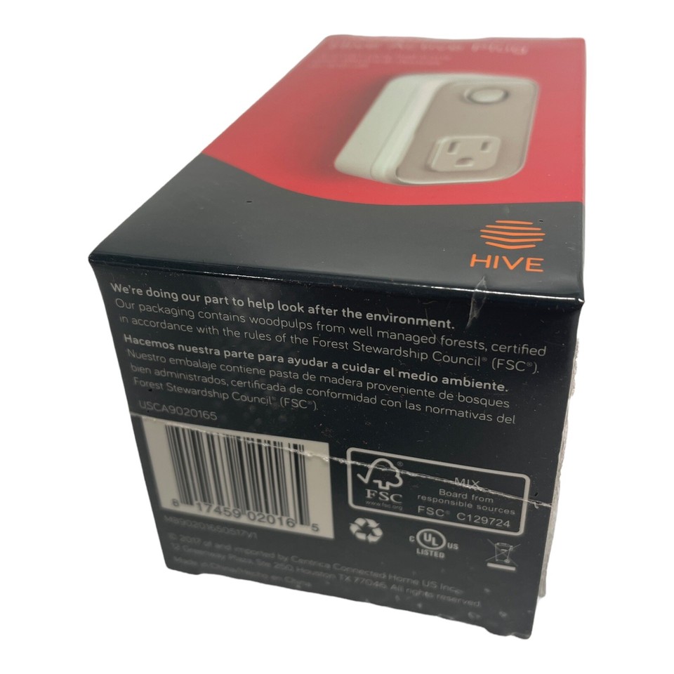 Hive Active Plug For Smart Home - Works W/ Alexa & Google Home - NEW ...