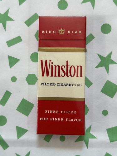 Vintage 1960 Winston King Size Filter 4 Pack Sealed | eBay
