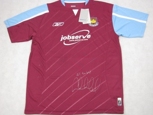 LUCAS NEILL Hand Signed West Ham United Football Shirt | eBay