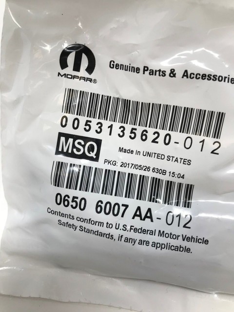Cowl Grille Panel Rivet Mopar 6506007AA for sale online | eBay