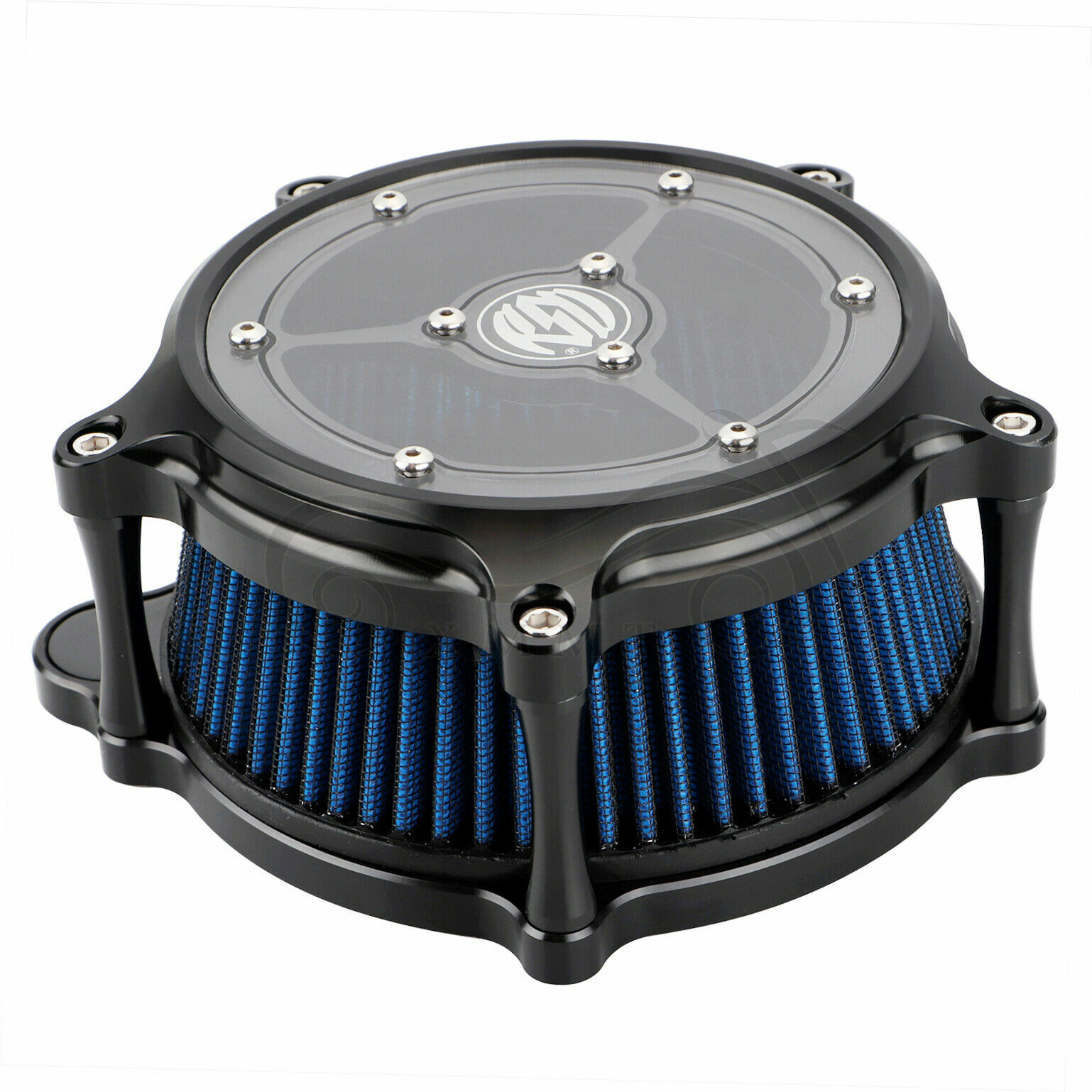 Air Cleaner Intake Turbine Filter For Harley Street Glide Road King ...