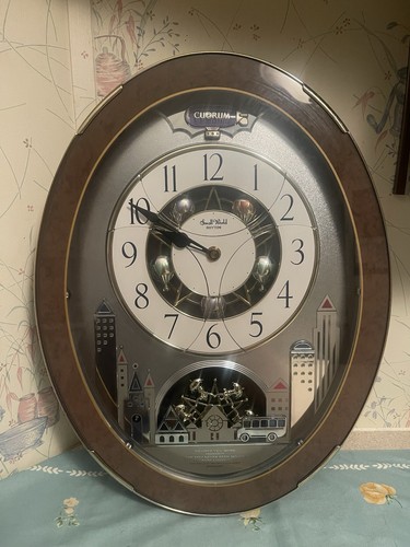 Cuorum Small World Rhythm 18" x 14" Magic Motion Musical Wall Clock | eBay