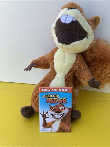 Over The Hedge Dreamworks Promo Set Steve Carell Hammy Squirrel 8” Rare ...