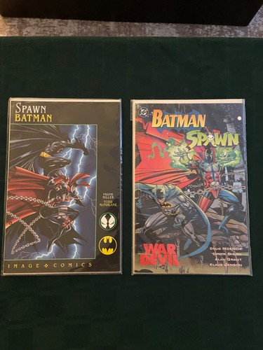 Batman Spawn #1 1994 + Batman Spawn War Devil #1 Lot of 2 Crossover Books NM | eBay