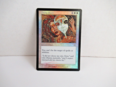 Ivory Mask FOIL Mercadian Masques PLD White Rare MAGIC MTG CARD | eBay