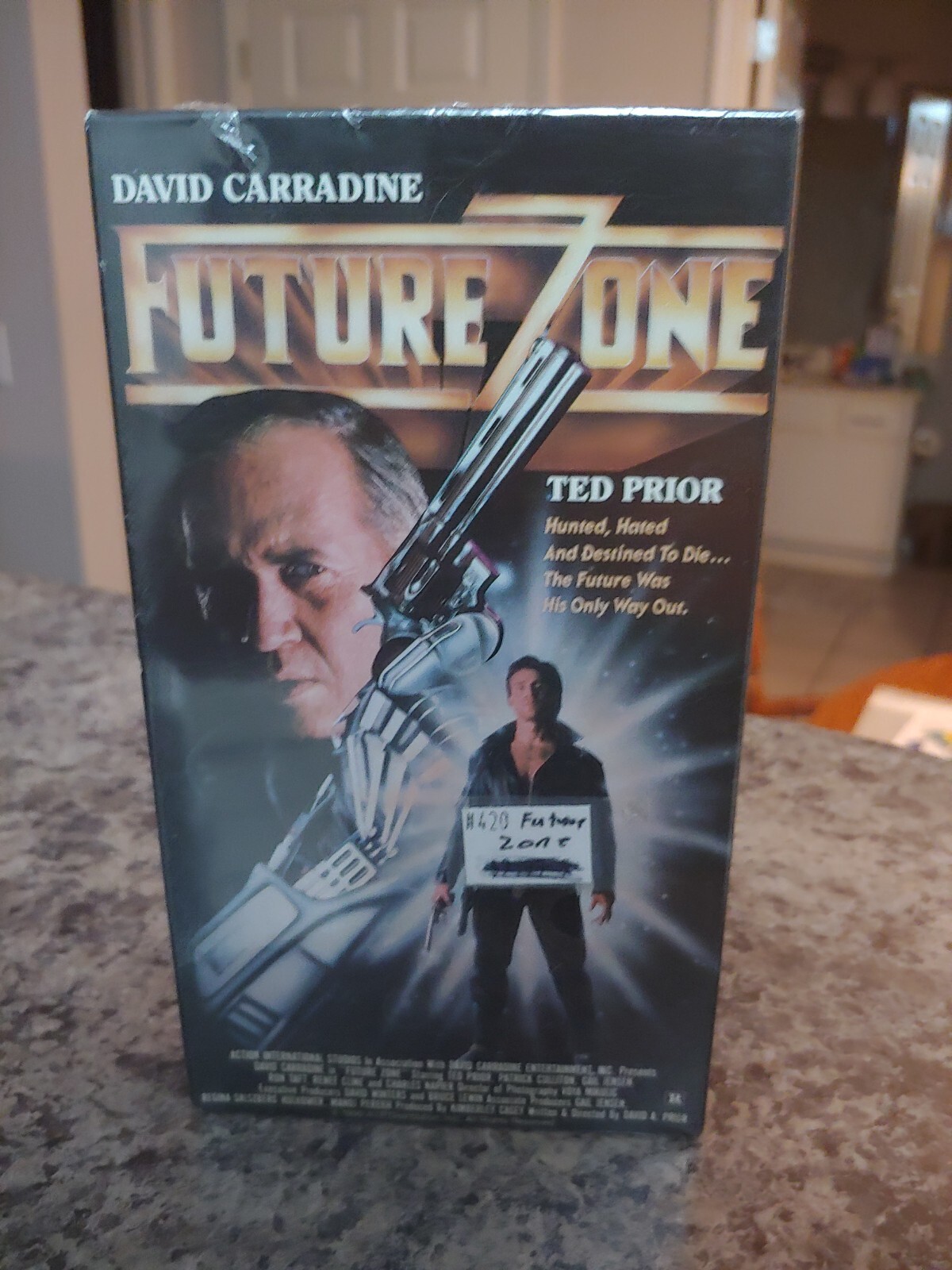 BRAND NEW Future Zone (VHS; 1990) David Carradine RARE Sealed OOP ...