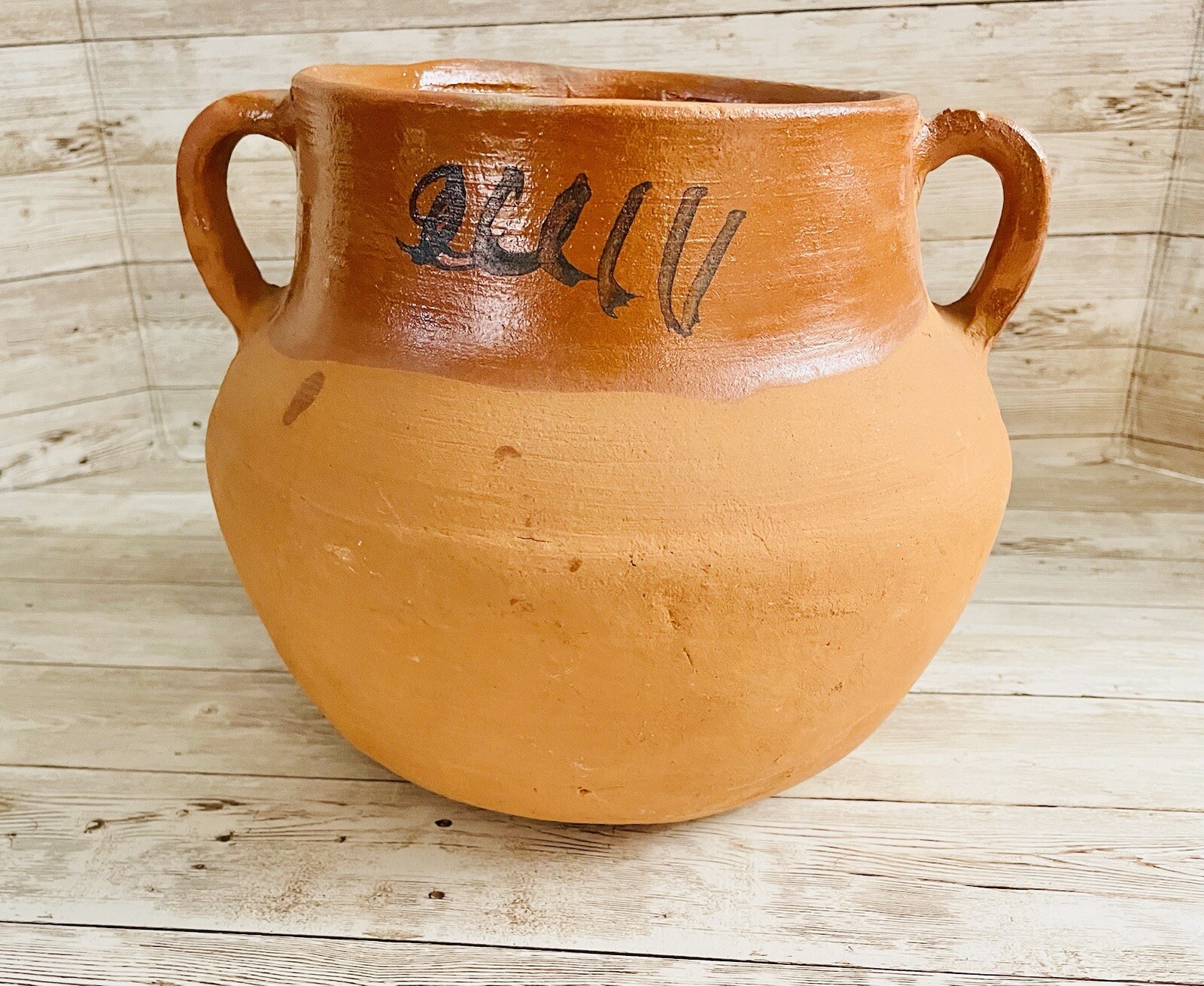 Olla de Barro Frijolera Terracota Mexican Bean Pot | eBay