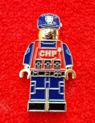 CALIFORNIA HIGHWAY PATROL OFFICER LEGO RANGE MASTER COIN (ELA CHP LAPD ...