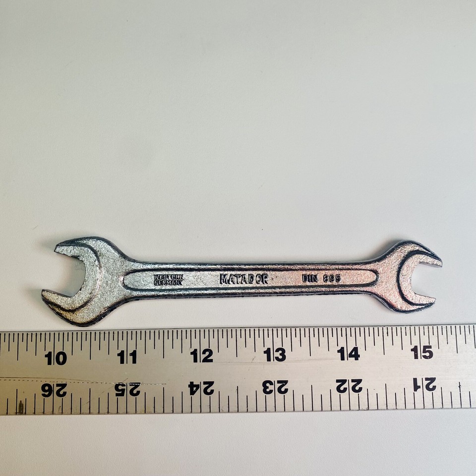 MATADOR 11mm x 13mm Open End Wrench Mercedes-Benz DIN895 Made In ...