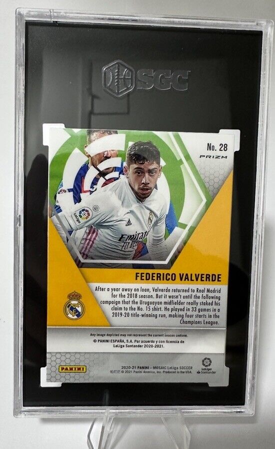 2020-21 Panini Mosaic La Liga - Federico Valverde #28 Choice 2020-21 Panini Mosaic La Liga - Federico Valverde #28 Choice