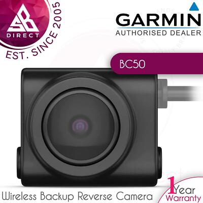 Garmin BC50 Car Wireless Backup Reverse Camera│Rear View Cam│720p HD│Wi ...