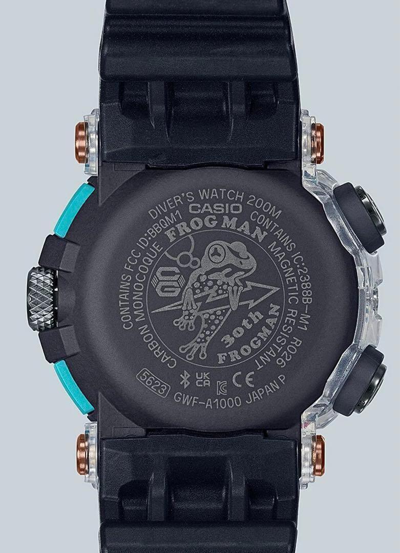 Casio G-SHOCK GWF-A1000APF-1AJR FROGMAN 30th ANNIVERSARY Poison Dart ...