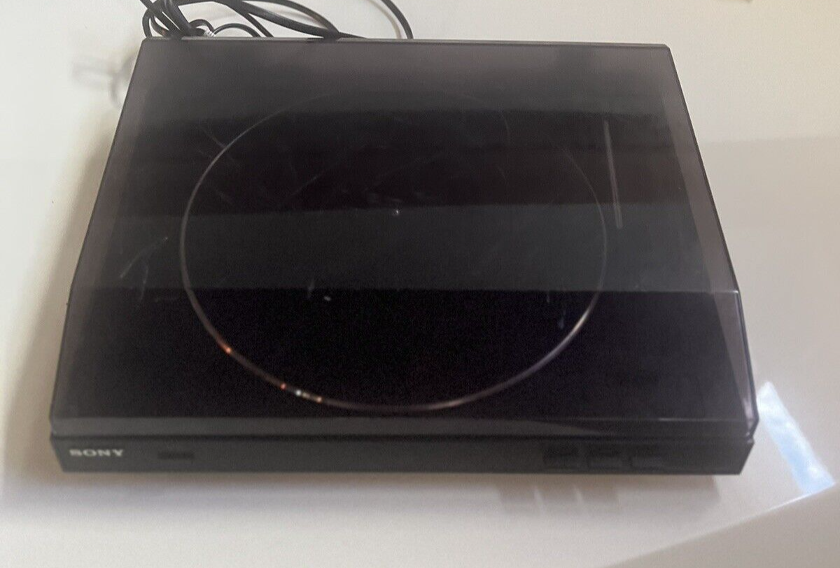 SONY PS-LX250H Stereo Turntable System Record Player Black *Parts* | eBay