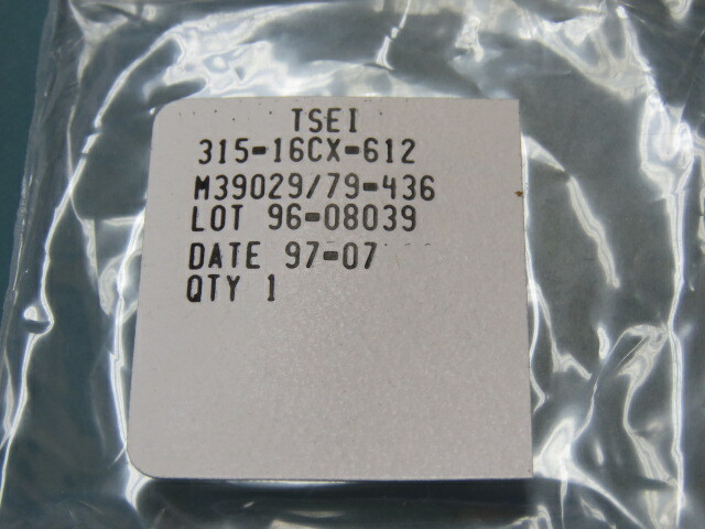 TRI-STAR M39029/79-436 Qty of 1 per Lot Circular MIL Spec Contacts 16 ...