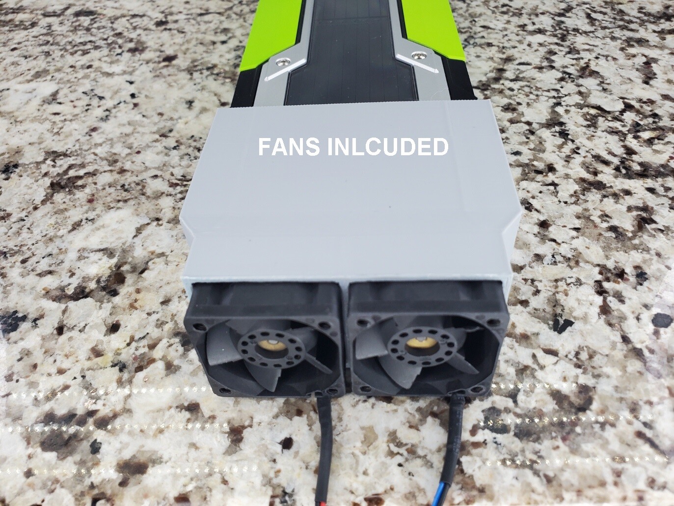 Nvidia Tesla GPU Cooling Fans and Shroud Mounting K80 K40 K20 ...