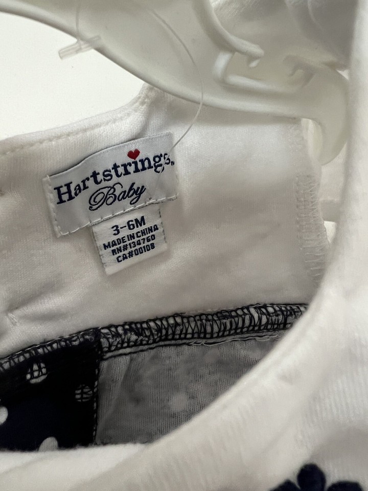 Hartstrings Baby 3-6 Month 2 Piece Knit Top & Bloomers Set Nautical | eBay