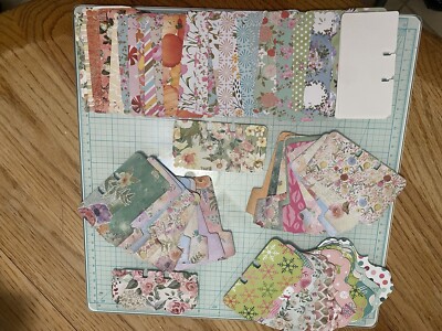 Colorful Floral Rolodex Like Refill Cards | eBay