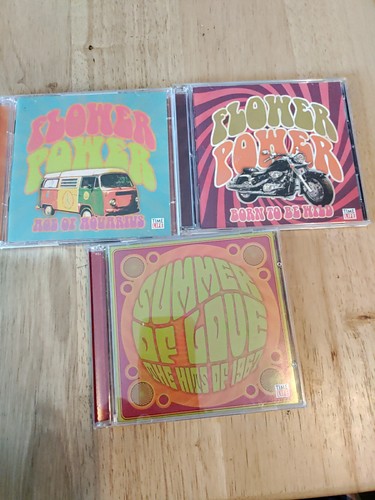 Time Life FLOWER POWER 3 CD Set The Music OF A 1967 Generation | eBay