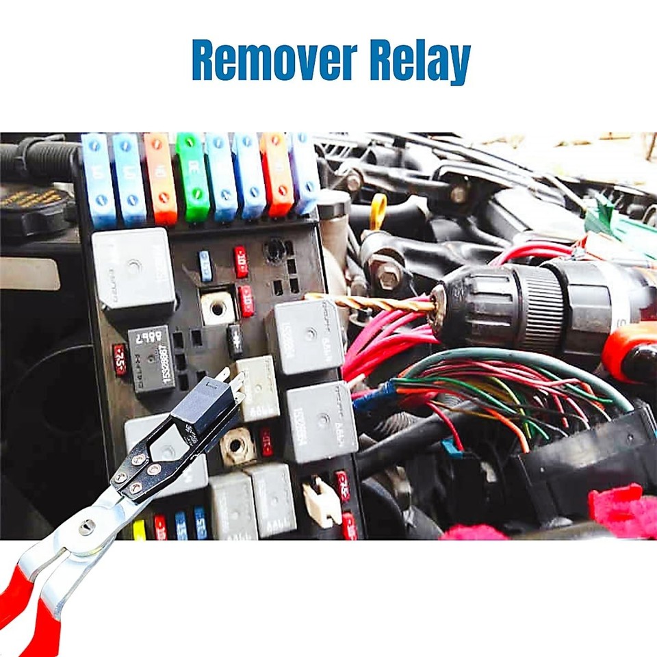 Relay Puller Pliers Relay and Fuse Remover Tool, Automotive Relay FMM ...