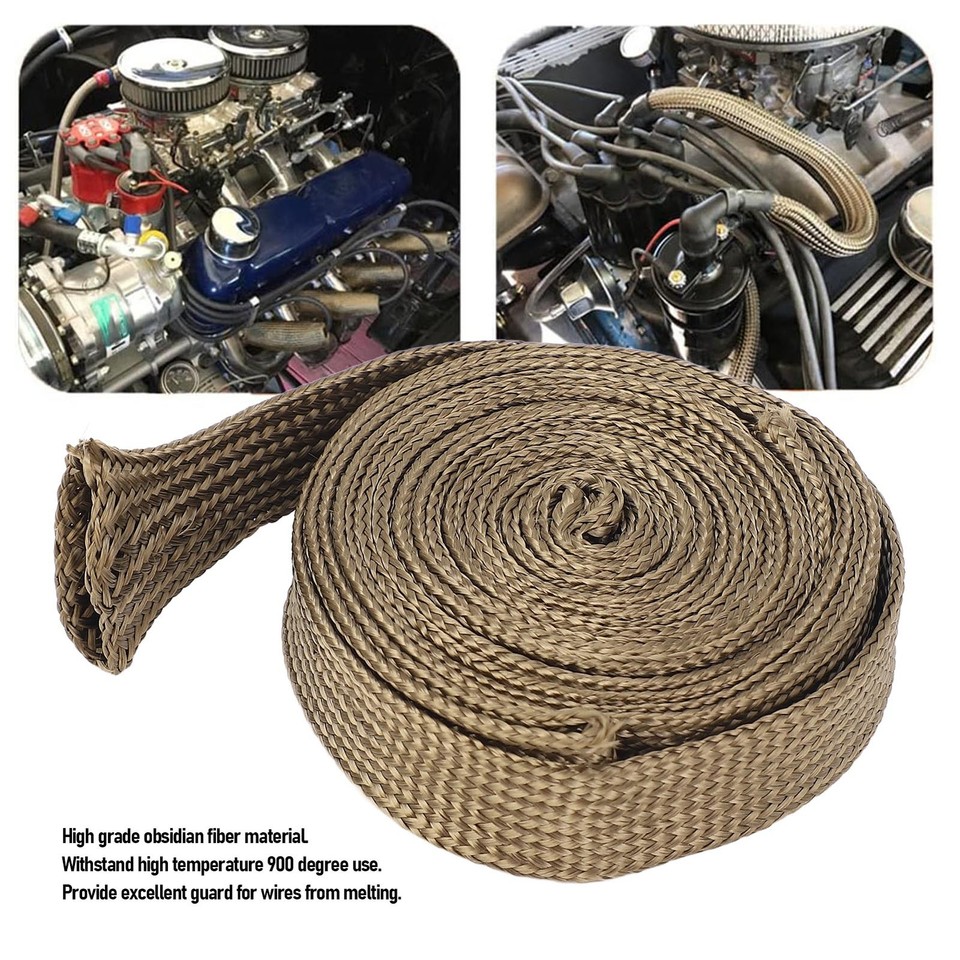 Heat Shield Sleeve Fuel Line Heat Shield Roll 3 Meter Flexible Cable ...