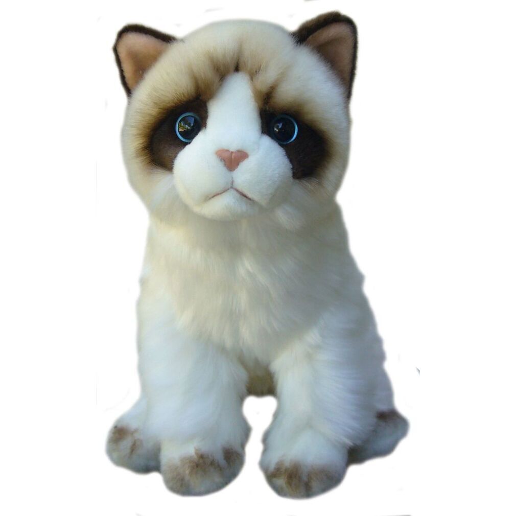 Ragdoll Cat Plush Toy 9.5"/24cm Stuffed Animal Faithful Friends | eBay ...