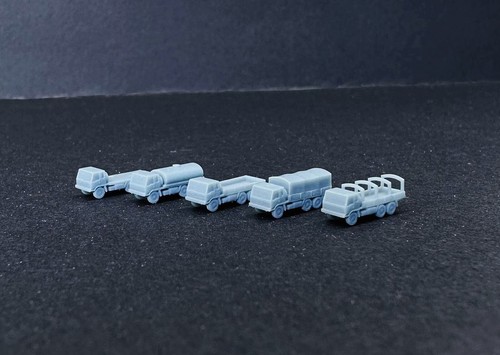 EV resin kit 1/700 PLA Army military trucks (8 pcs) L019 for sale ...