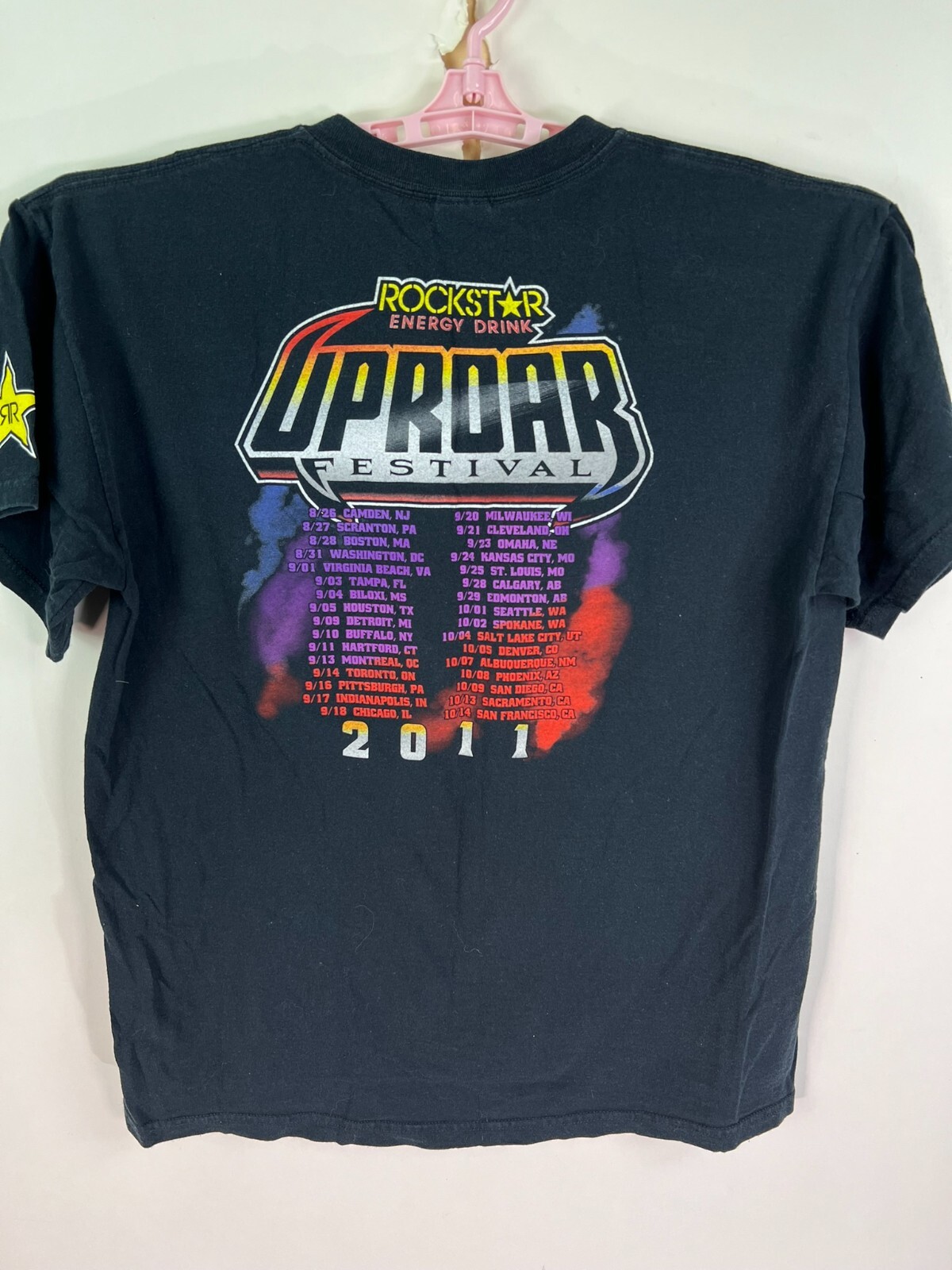 Uproar Festival 2011 Rockstar Energy Drink Tee Shirt … - Gem