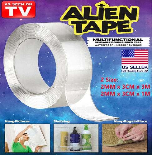 Nano Tape Double Sided Instantly Lock Anything Without Screw Alien ...