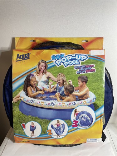 60" Round Pop-Up Pool Inflatable Blow Up New 44194048271 | eBay
