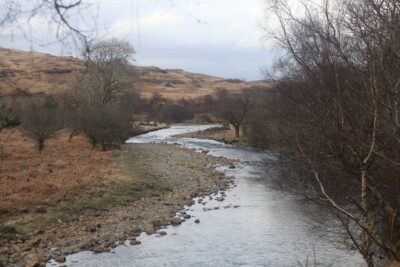 Photo 6x4 Lussa River, looking towards Loch Spelve Strathcoil c2010 ...