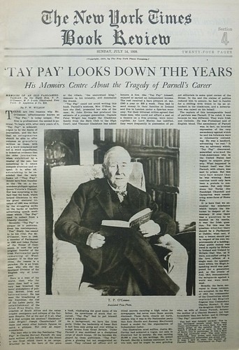 T P O'CONNOR PARNELL PARLIAMENT - VERSAILLES NOWAK JOHNSON HULLY July ...