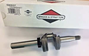 GENUINE BRIGGS & STRATTON CRANKSHAFT 590537 - new Briggs crankshaft ...